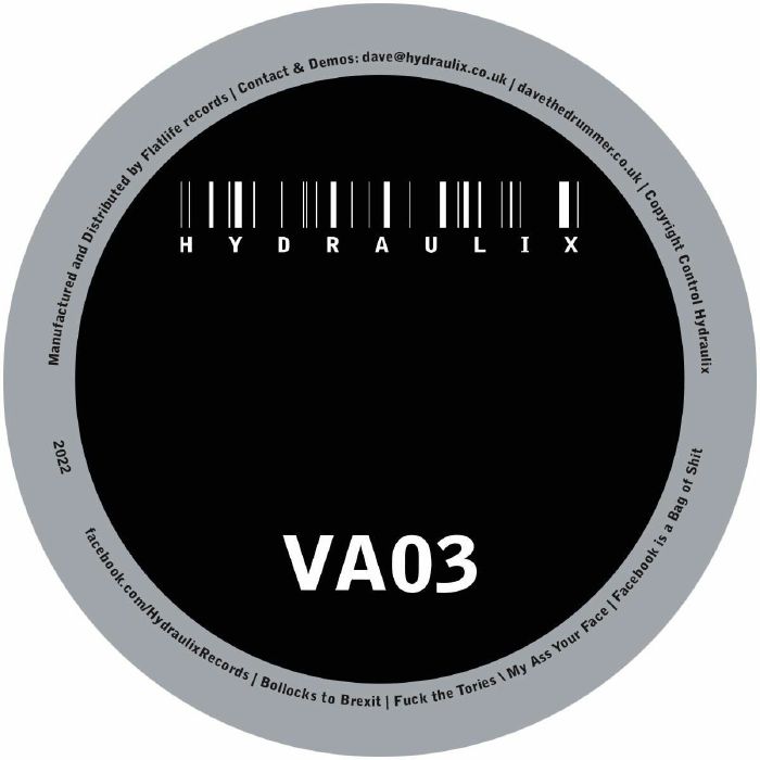 hydrova003 – Hydraulix VA 03 (clear vinyl) | Stay Up Forever