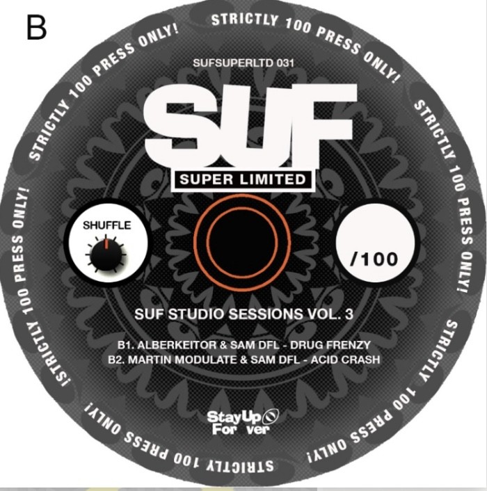 sufsuperltd031 – SUF Studio Sessions vol. 3 (limited 100 numbered press ...