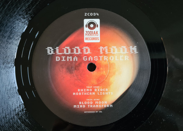 zc034ltd – Blood Moon E.P. (colour sleeve insert and stickers 200 press ...
