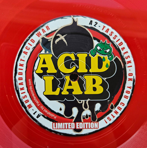 acidlab004 – Acid War E.P. (Red vinyl limited edition 200 press) | Stay ...