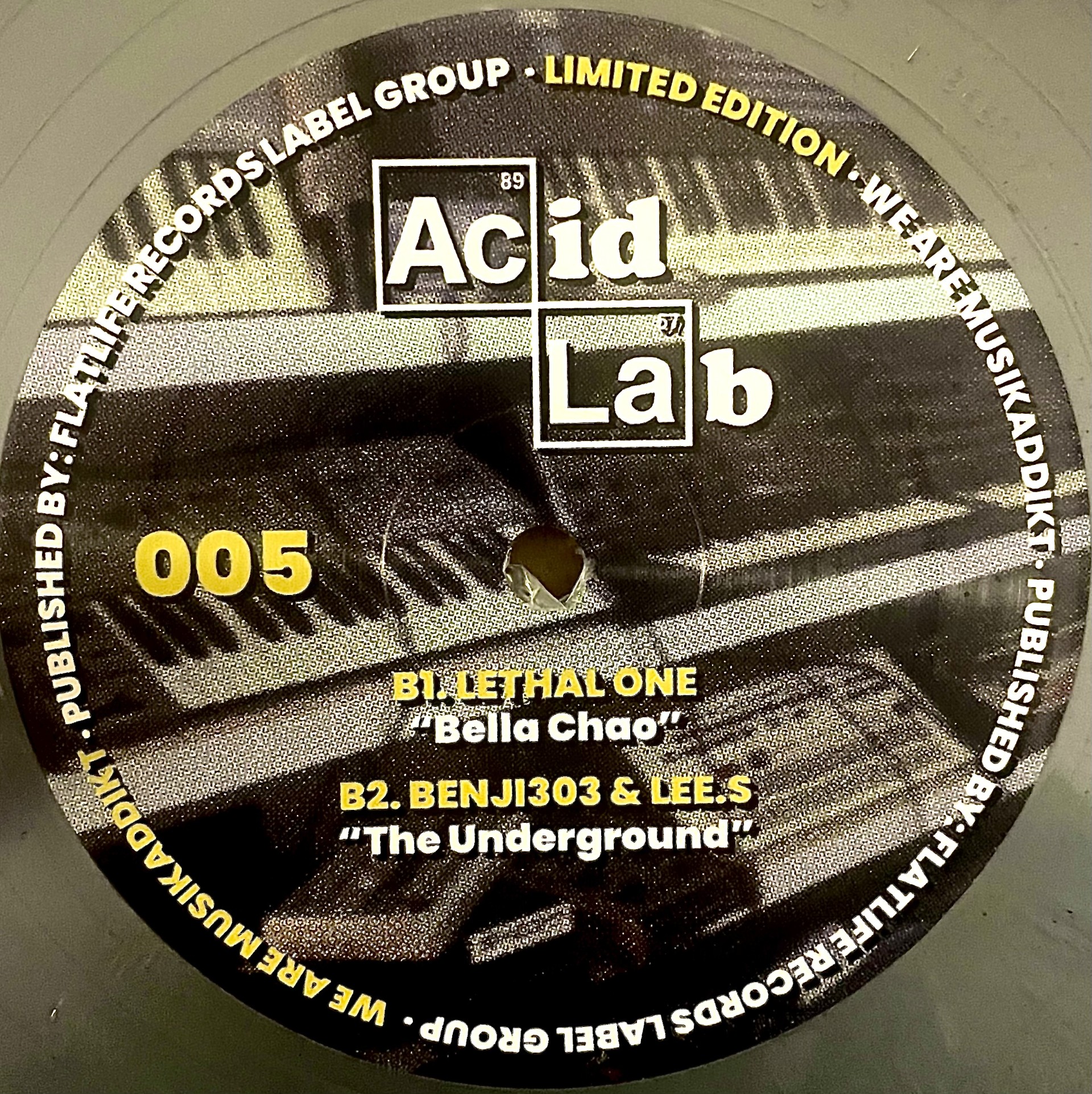 acidlab005 – The Noise EP (Limited 200 press on silver vinyl) | Stay Up ...