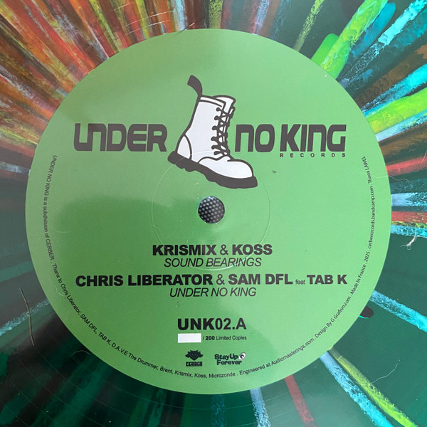 unk002 – Sound Bearings E.P.(limited pressing green splatter colour ...